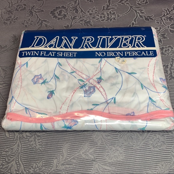 Dan River | Bedding | Dan River Ribbon Sonnet One New Vintage Flat ...